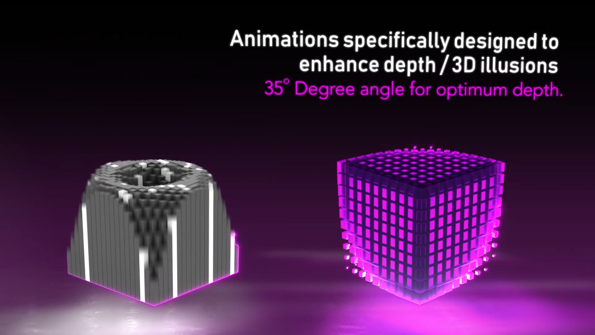 video projection mapping loops bundle for cubes Box Mapping Pack V1