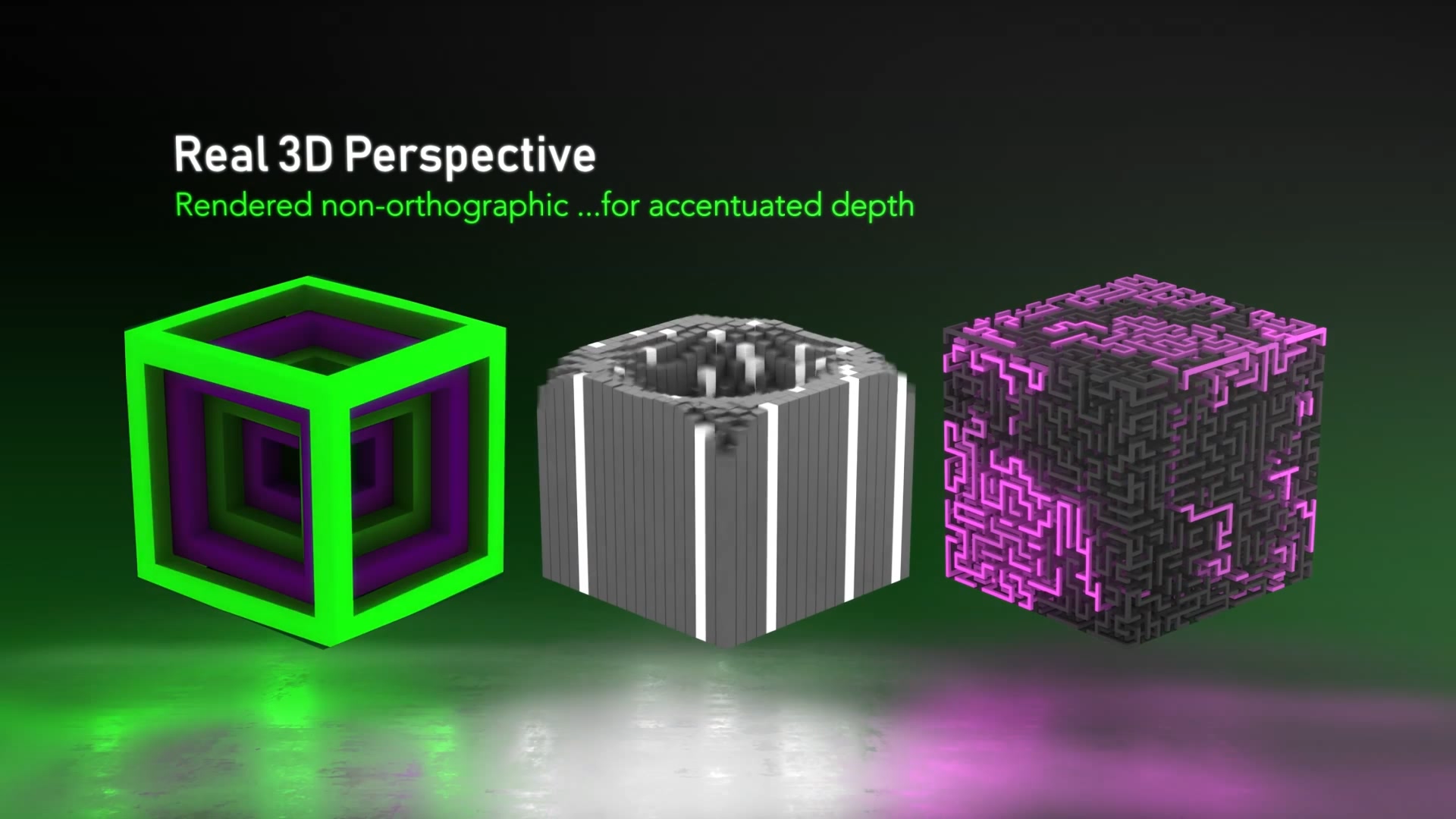 video projection mapping loops bundle for cubes Box Mapping Pack V1