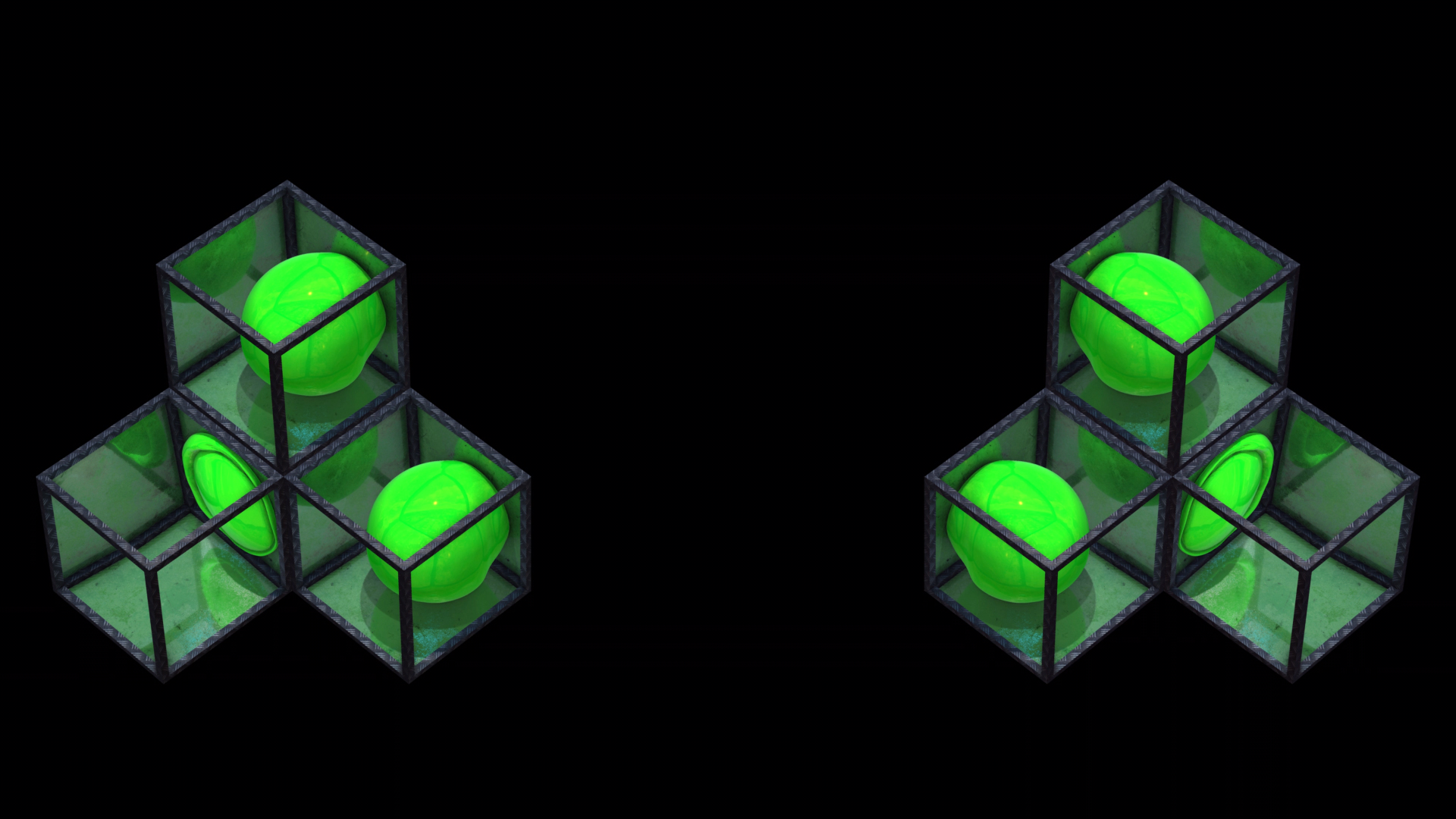 Projection Mapping Loops for Cubes - 4K, Pixelmapped, Ready to project.